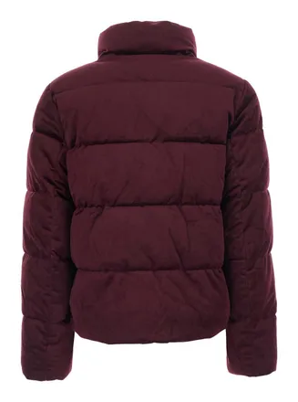 Lauren Ralph Lauren Quilted Puffer Down Jacket - Bordeaux