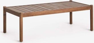 Sklum Rechteckiger Gartentisch 120x60 cm aus Akazienholz Karvia Akazie Braun