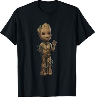 MARVEL I AM Groot Wave Pose T-Shirt