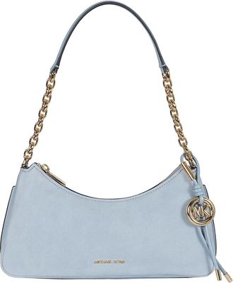 Michael Kors Femme, Sacs, Bleu, Taille: ONE Size Pochette en Cuir Grain&eacute;