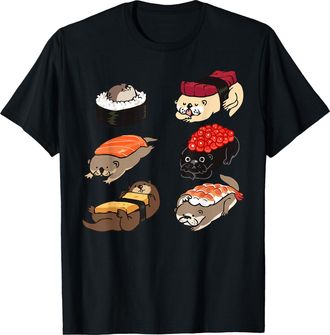 Huebucket Sushi Otter T-Shirt