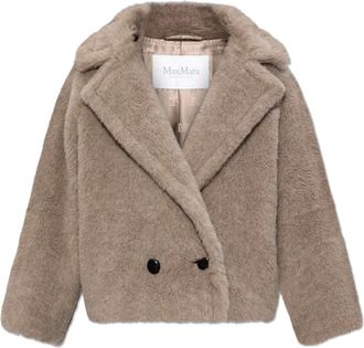Max Mara Femme, Vestes, Gris, Taille: 36 FR Cambusa Fur Coat