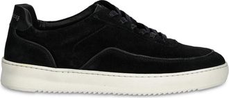 Filling Pieces Sneakers aus Wildleder - Schwarz