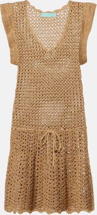 Melissa Odabash Robe Annalise en crochet lam&eacute;