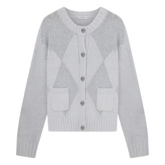 Ballantyne 93849 Cardigan - - Knitwear - Damen - Grau - L