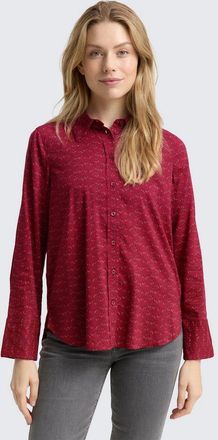 Tom Tailor Langarmbluse Blusen & Shirts Hemdbluse mit Muster