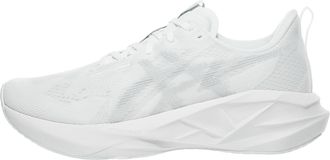 Asics Herren NOVABLAST 5 Laufschuhe, Weiß/Piedmont Grau, 44.5 EU