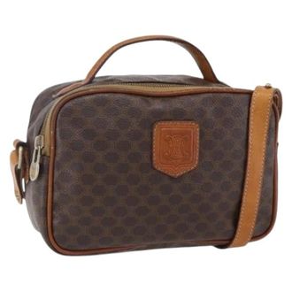 Celine Sac bandouli&egrave;re en plastique Pre-owned - Femme - Pre-owned - Brun - Taille: ONE Size