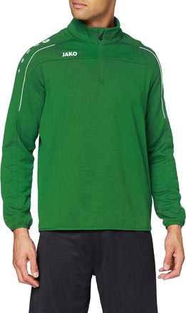 Jako Herren Ziptop Classico, Sportgrün, XXL