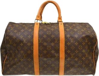 Louis Vuitton unisex, Pre-owned, Brun, Taille: ONE Size Pre-owned Keepall Bag