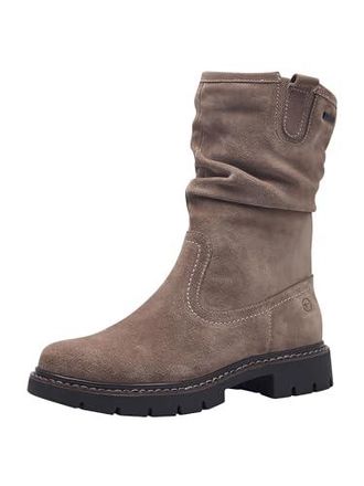 Tamaris Comfort bottes hiver femme cuir sans talon d&eacute;perlante, Pepper Suede, 39 EU