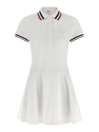 Brunello Cucinelli Knielanges Kleid - Wei&szlig;