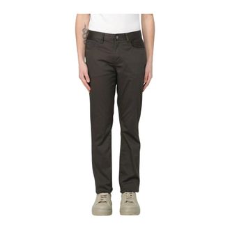 A|X Armani Exchange Homme, Pantalons, Vert, Taille: W40 Chinos verts coupe d&eacute;contract&eacute;e