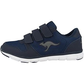 Kangaroos K-bluerun 701 B Low-Top Sneakers Unisex Adults, Blue (Dk Navy/Grey 423), 6.5 UK