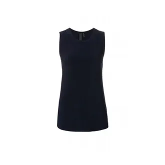 Norma Kamali &Auml;rmelloses Top - - Tops - Damen - Blau - XS