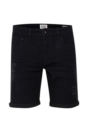 Solid SDNoyton Herren Jeans Shorts Kurze Denim Hose mit Stretch Regular Fit, Gr&ouml;&szlig;e:XL, Farbe:Black Denim (700035)