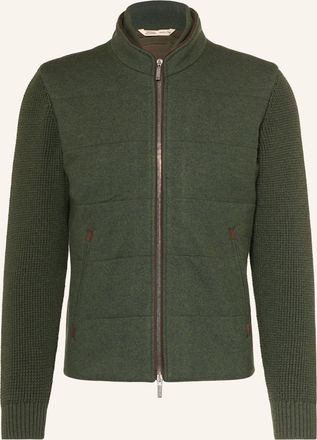 Maurizio Baldassari Maurizio Baldassari Steppjacke Brenta Im Materialmix gruen