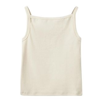 Sofie Schnoor Femme, Tops, Blanc, Taille: 42 FR Breesw Rib Tank Top