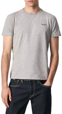 Pepe Jeans London Herren Original Basic 3 N T-Shirt, Grau (Grey Marl), XXL