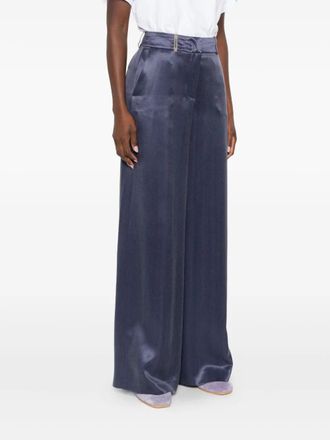 PESERICO Womens Satin Pants Aw25 W