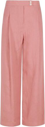 Eleventy Femme, Pantalons, Rouge, Taille: 40 FR Pantalone a Vita Alta