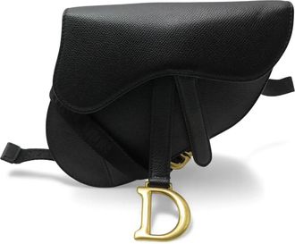 Dior Clutches - HANDTASCHE CHRISTIAN DIOR POCHETTE G&Atilde;oeRTEL SADDLE - Gr. unisize - in Schwarz - f&uuml;r Damen