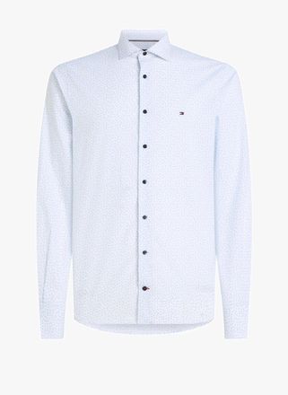 Tommy Hilfiger Chemise &agrave; logo en coton