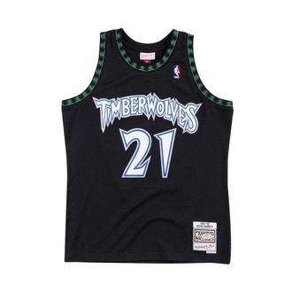 Mitchell & Ness 1997-98 Kevin Garnett Swingman Trikot - - Sport - Herren - Schwarzk - M