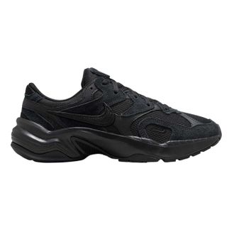 Nike Al8 Sneaker f&uuml;r Damen, Wildleder, Klobiger Absatz (Dreifaches Schwarz)