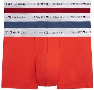 Tommy Hilfiger Lot de 3 boxers en coton m&eacute;lang&eacute;