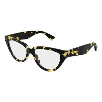 Bottega Veneta Monture optique oeil de chat classique - Femme - Accessoires - Brun - Taille: 53 MM