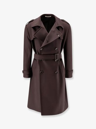 Tagliatore Water Repellent virgin wool trench coat - TAGLIATORE - gender_Man