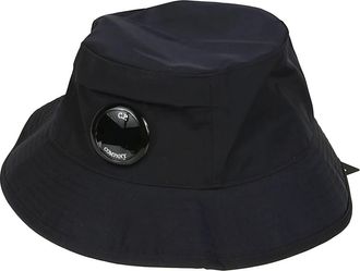 C.P. Company C.p. Company, Homme, Accessoires, Bleu, Taille: M Chrome-R Lens Bucket Hat