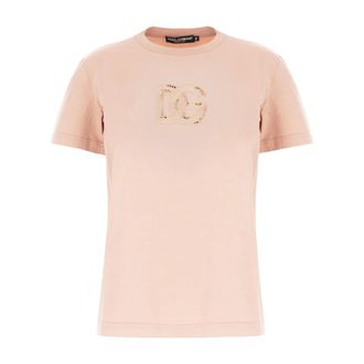 Dolce & Gabbana T-Shirt - - Tops - Damen - Rosa - M