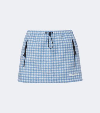 Miu Miu Mini-jupe &agrave; carreaux