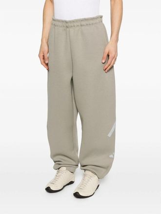 adidas Cotton Blend Track Pants - Beige