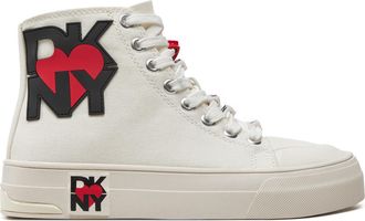 DKNY Sneakers aus Stoff DKNY K2478753 Weiß