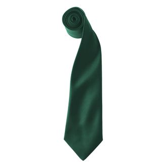 Premier Colours Herren Satin Clip Krawatte (2er Pack) (Flasche)
