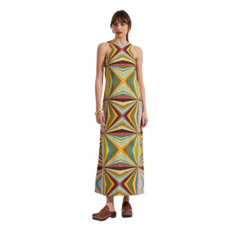 La DoubleJ Rainbow Racer Kleid - - Dresses - Damen - Mehrfarbig - S
