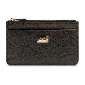 Dolce & Gabbana Portacarte Vitello - - Accessories - Damen - Schwarzk - ONE SIZE