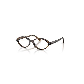 Ray-Ban Romy Optics Bio-based Havana Fassung Klar Glas Polarisiert 52-16