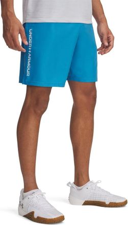 Under Armour Herren UA Tech Woven Wordmark Shorts, Ether Blue/White, XXL