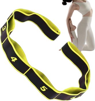Generic Trainingsb&auml;nder - 8-teiliger, Nummerierter, Elastischer Dehngurt | Widerstandstrainingsb&auml;nder - 8 NuBands F&uuml;r Das Training | F&uuml;r Muskelkrafttraining D