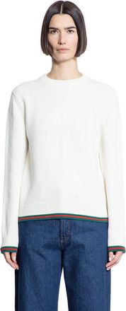 Gucci Wool Cashmere Web Sweater