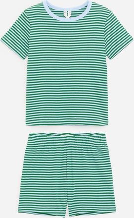 Arket Zweiteiliger Kurzer Pyjama Aus Jersey -Blau