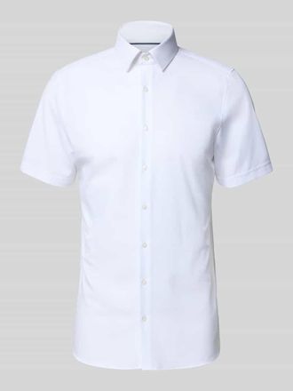 Olymp Level 5 Slim Fit Business-Hemd in kurz&auml;rmligem Design Modell Modern