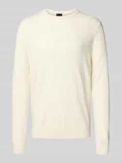 Christian Berg Regular Fit Kaschmirpullover mit Rundhalsausschnitt