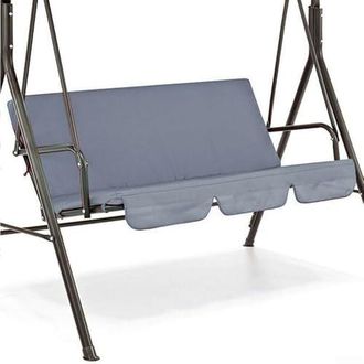 Generic Housse de balancelle l&eacute;g&egrave;re et imperm&eacute;able en taffetas pour un confort dext&eacute;rieur (gris) 150 cm