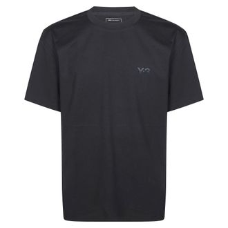 Yohji Yamamoto Regular Kurzarm-T-Shirt - - Tops - Herren - Schwarzk - S