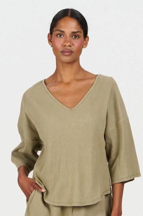 Komodo Damen vegan T-Shirt Ida Salbei Gr&uuml;n